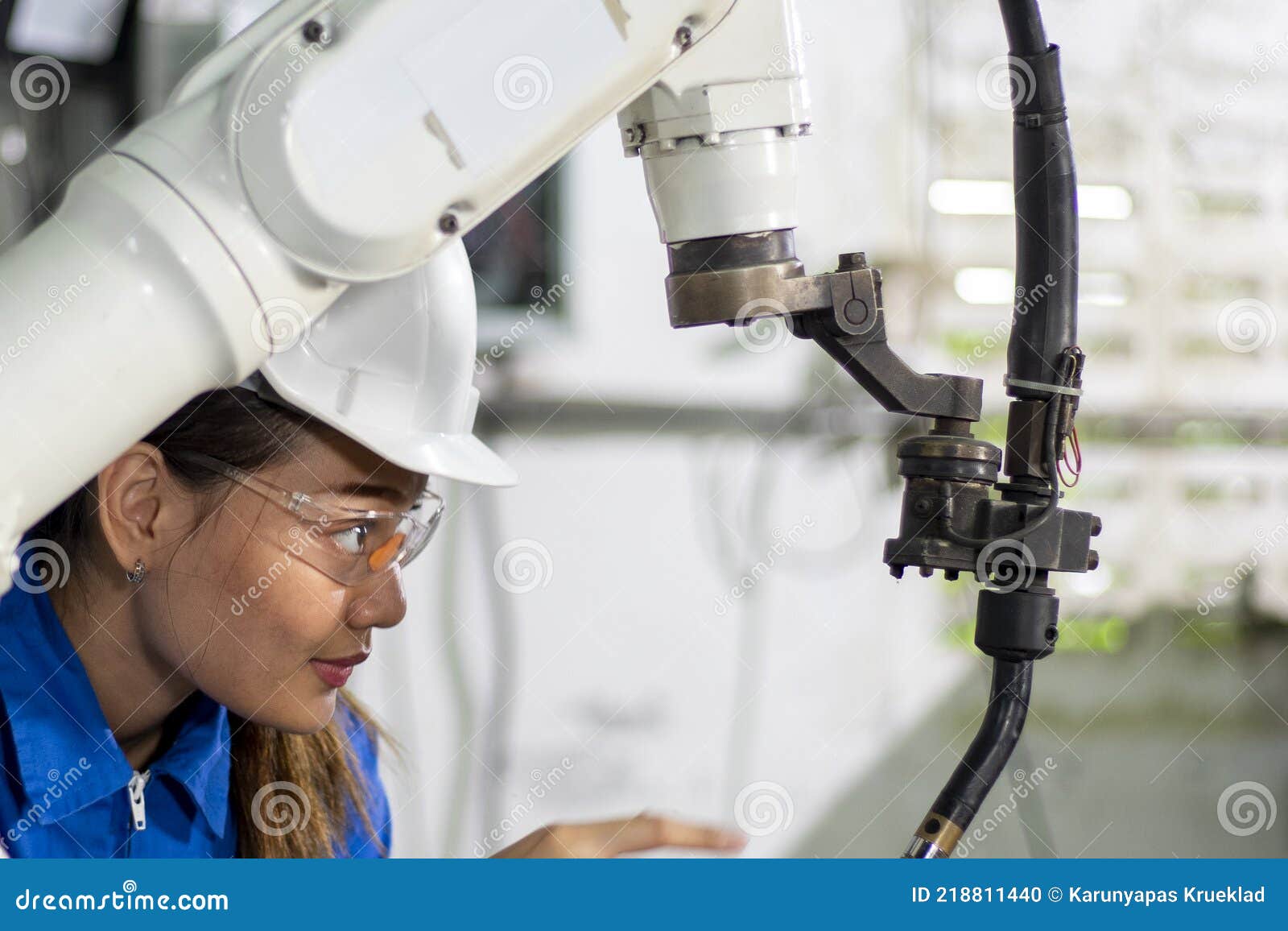 Engineer Check and Control Welding Stock Photo - Image of junior ...