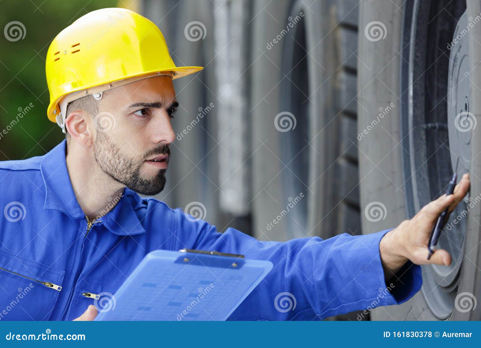 Engineer with Clipboard Outdoors Stock Photo - Image of environment ...