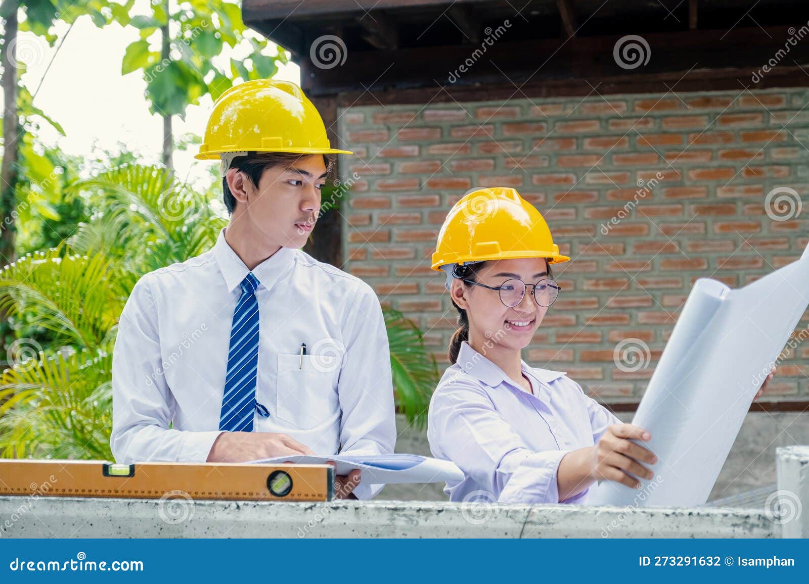 Engineer Contractor Team Meeting Work Safety Plan Industry Project and ...