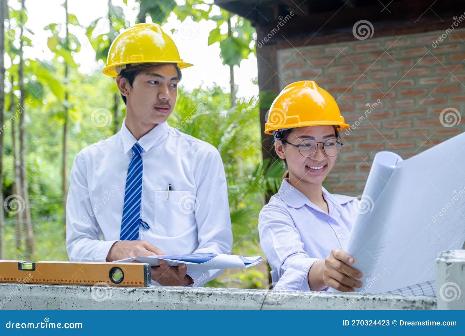 Engineer Contractor Team Meeting Work Safety Plan Industry Project and ...