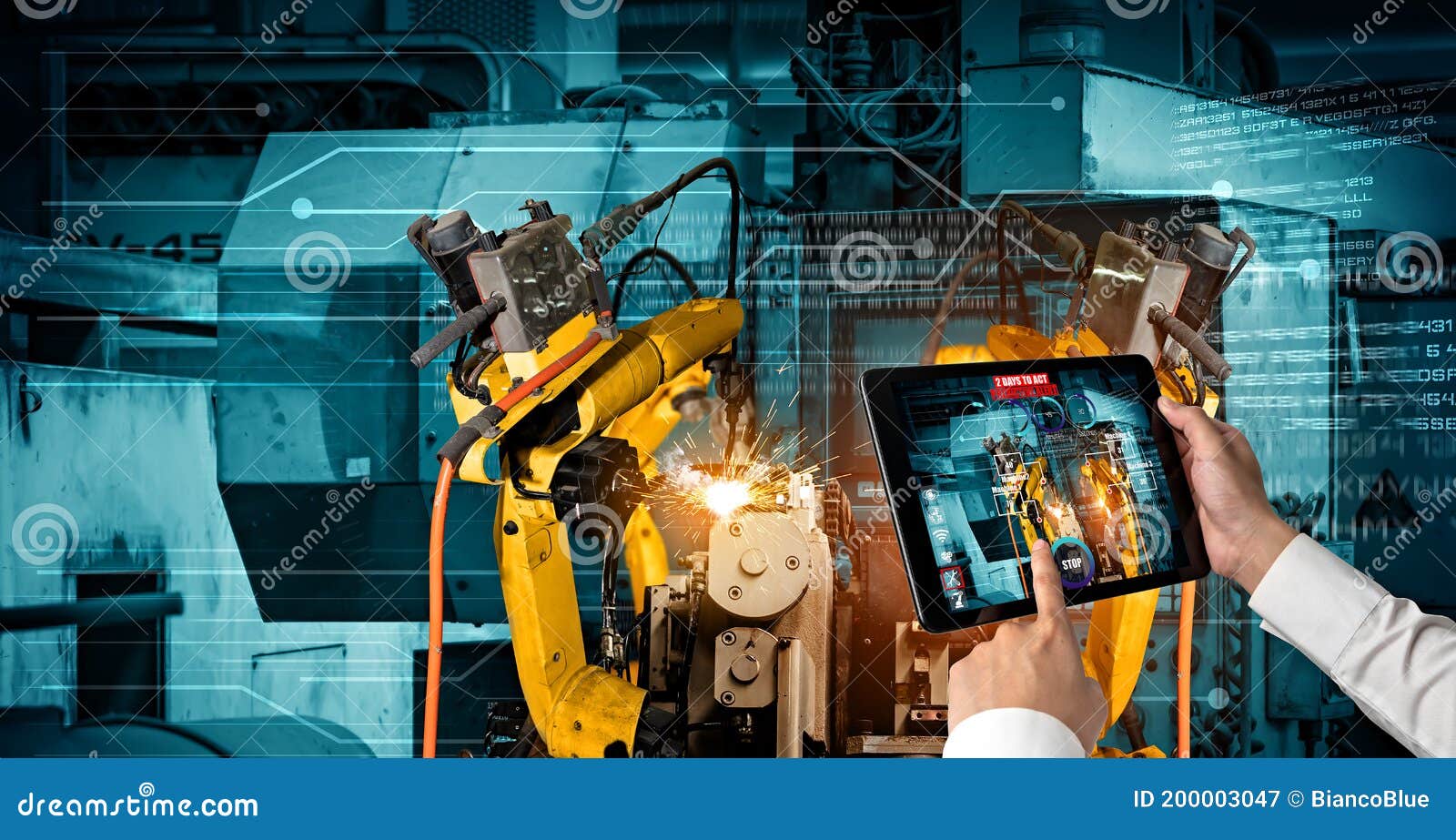 Engineer Controls Robotic Arms By Augmented Reality Industry Technology ...