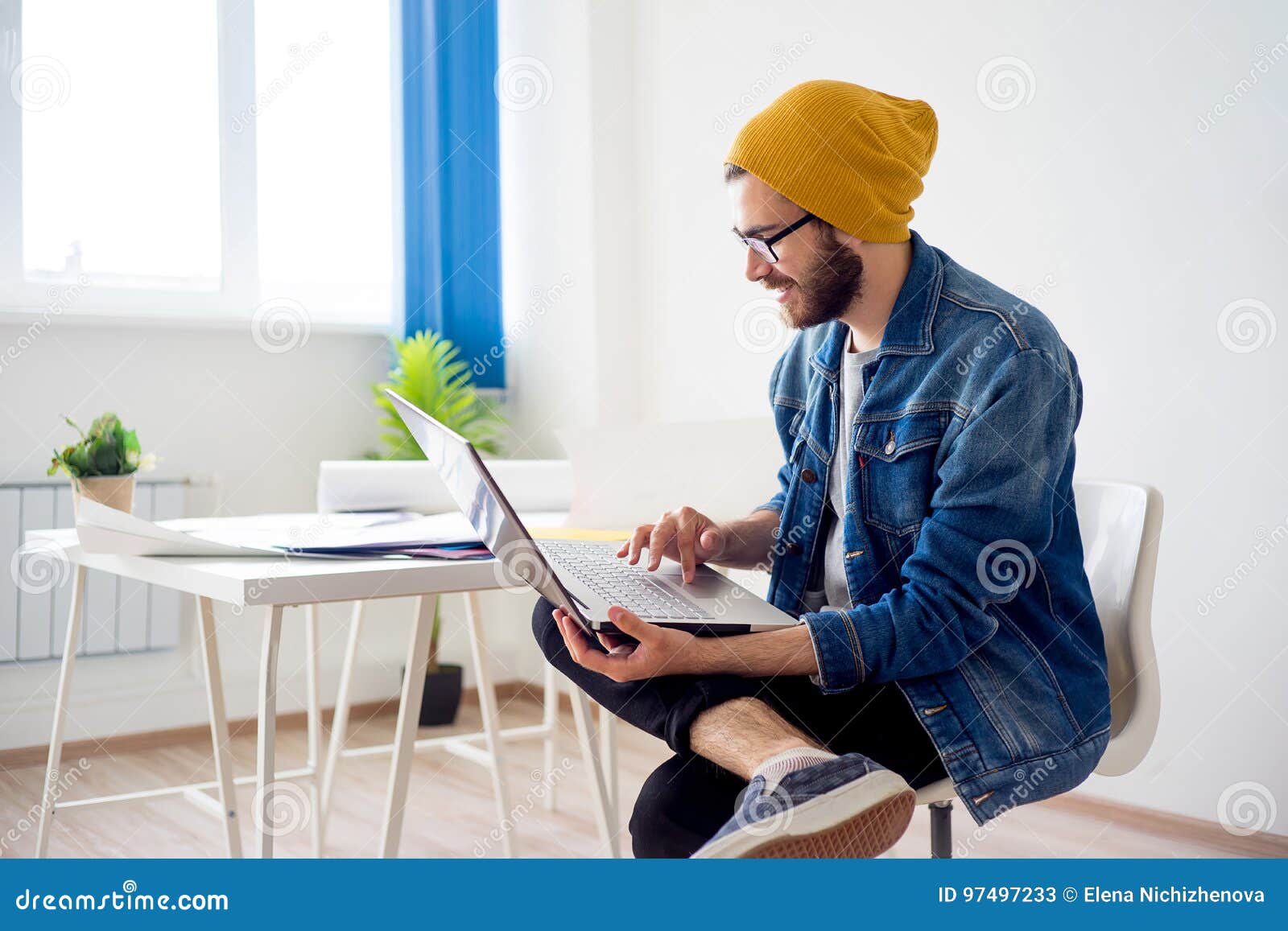 Engineer Creating a Project Stock Image - Image of workspace, designer ...