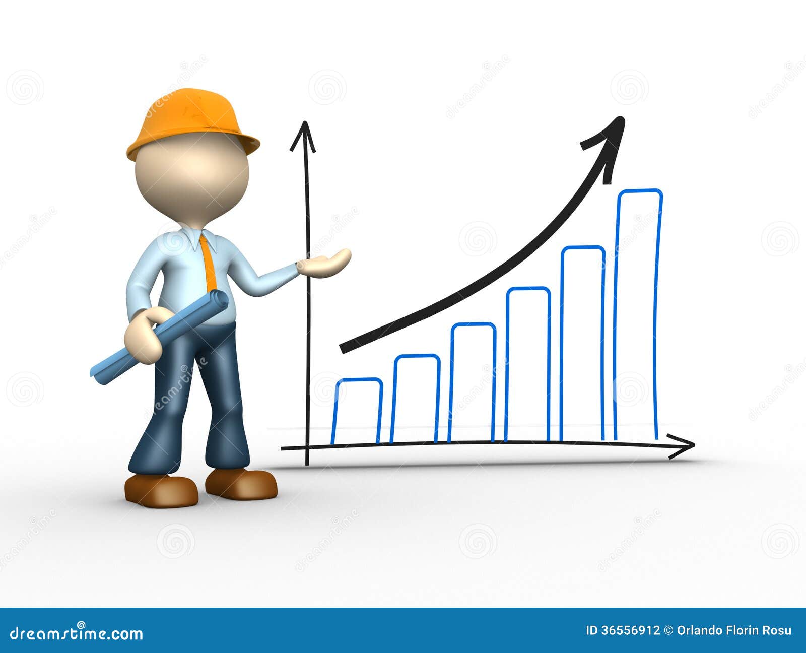 Engineer stock illustration. Illustration of banner, drawing - 36556912