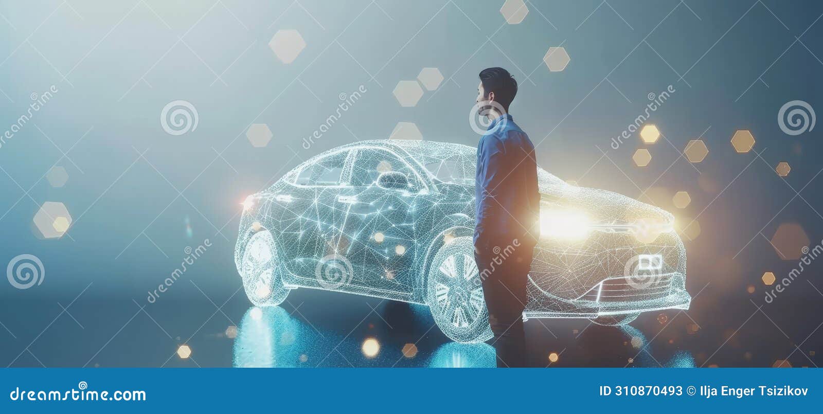 Engineer Designs Electric Car with Ai on Holographic Display, Smart Ev ...