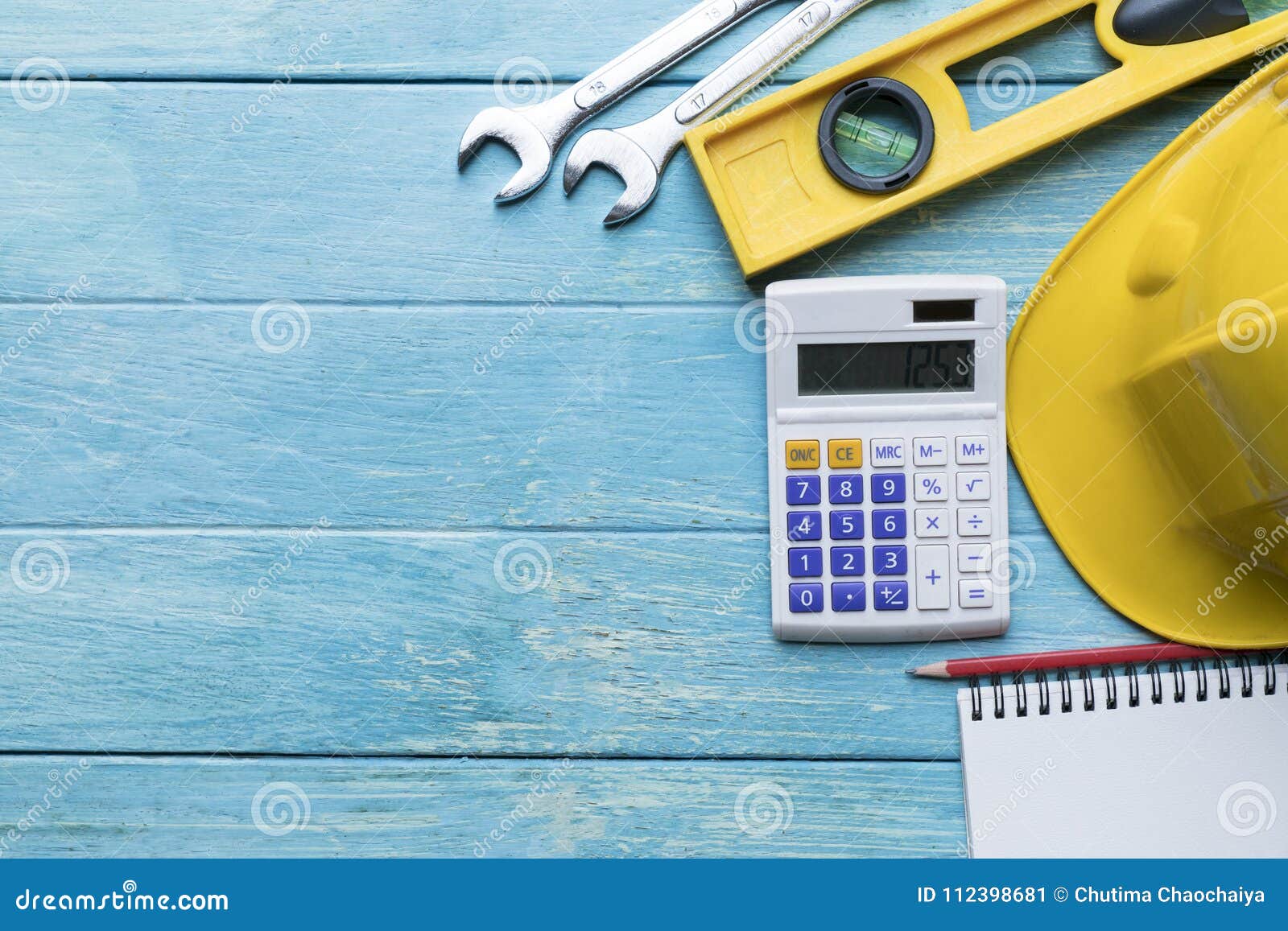 Engineer Desk Background ,project Ideas Concept Stock Image - Image of ...