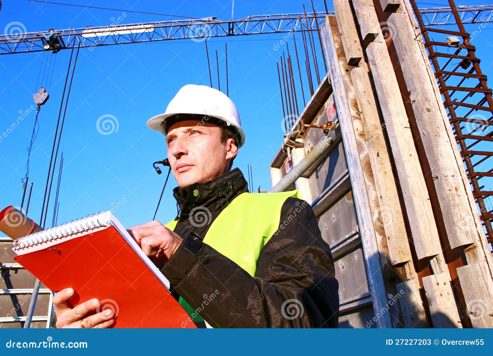 Engineer and Director stock image. Image of architecture - 27227203
