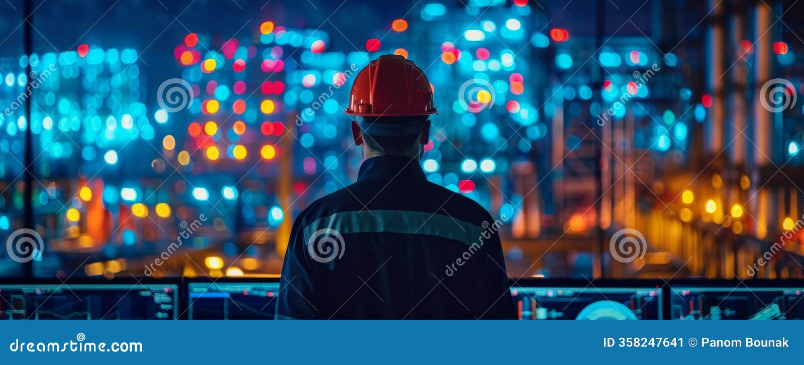 Engineer Factory Industrial Production Manufacturing Tech Control ...