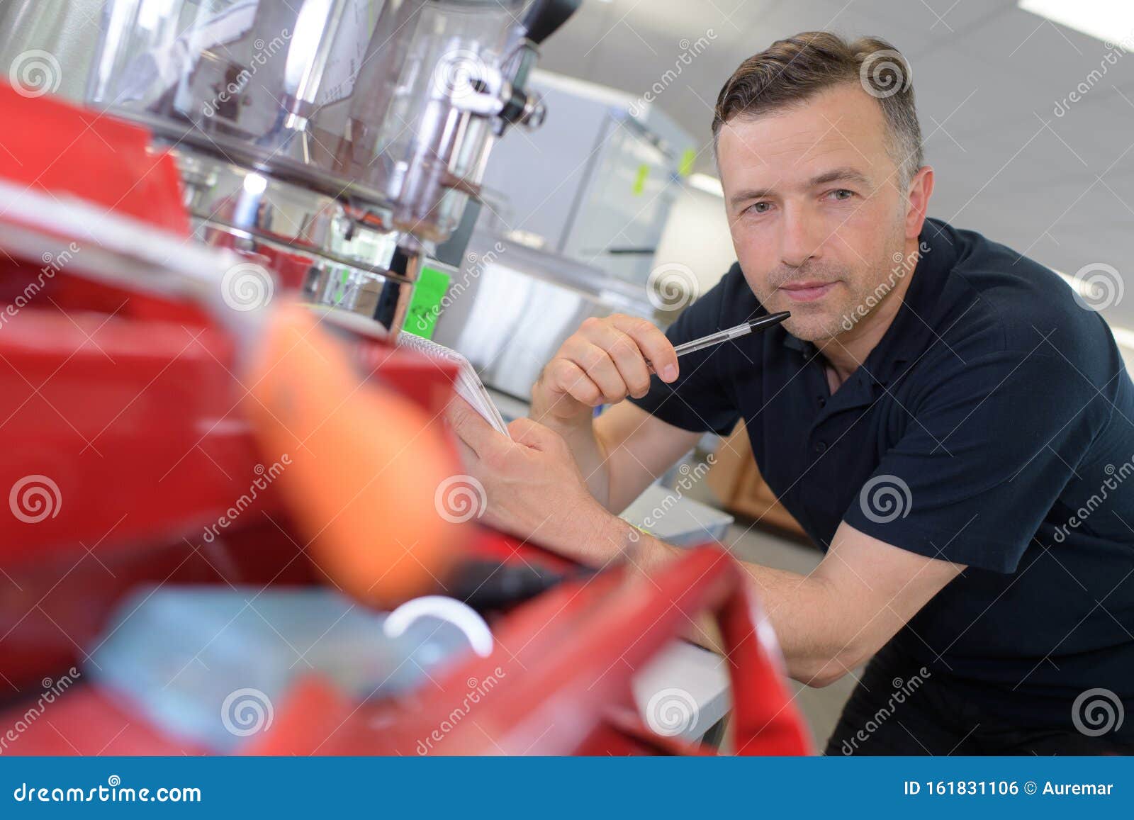 Engineer fixing devices stock photo. Image of flap, motor - 161831106