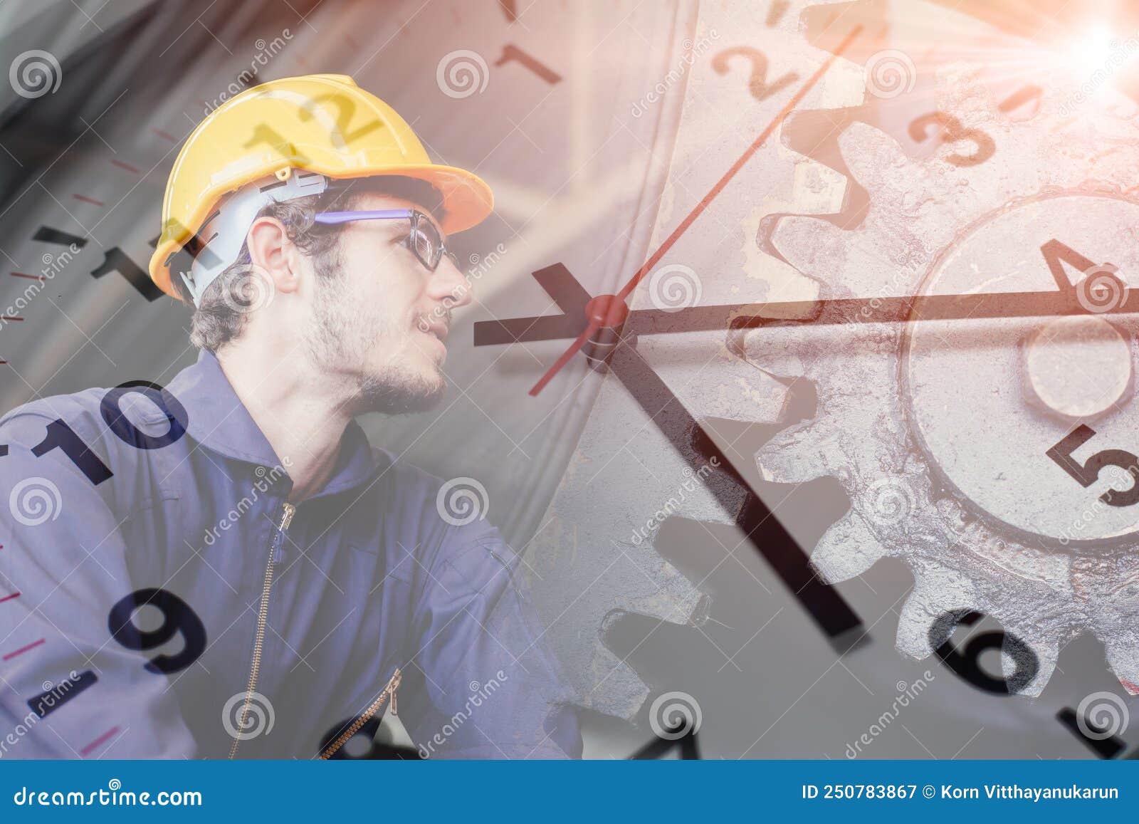 Engineer Foreman Worker Working Times, Working Hours of Labor in ...