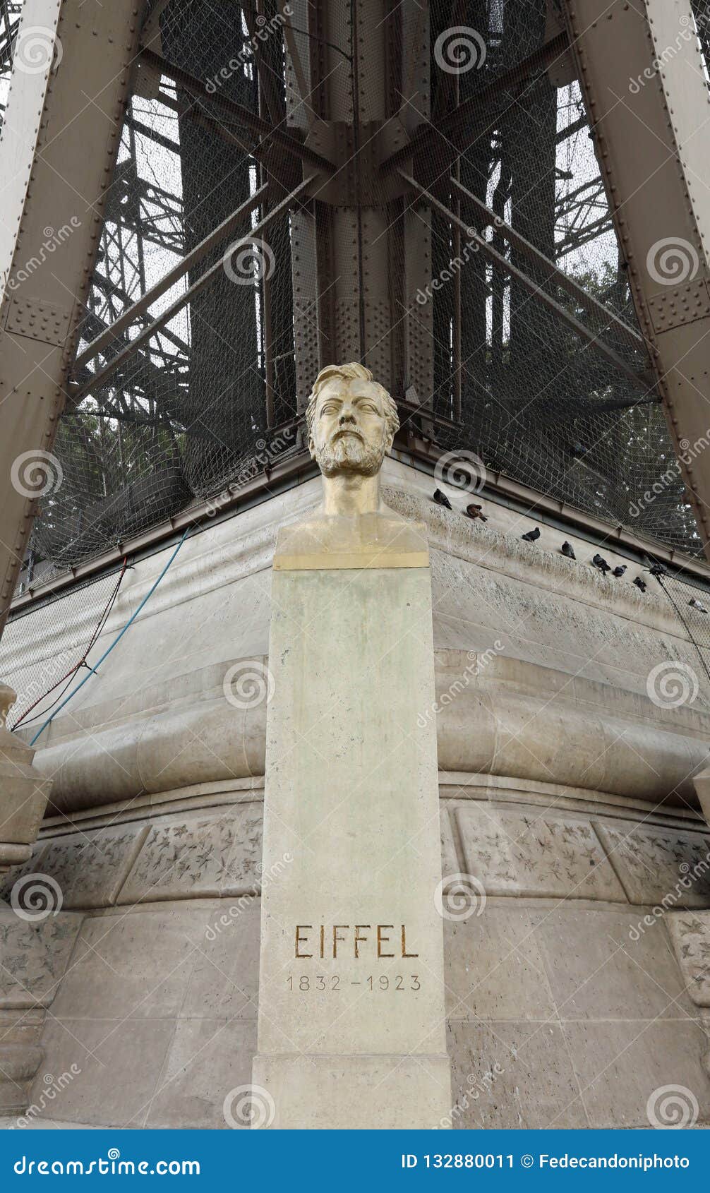 The Engineer Gustave Eiffel the Designer of the Famous Eiffel T Stock ...