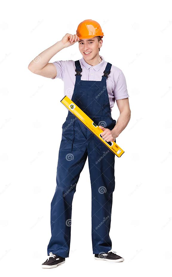 Engineer Hands Engineer S Level Stock Photo - Image of hair, designer ...