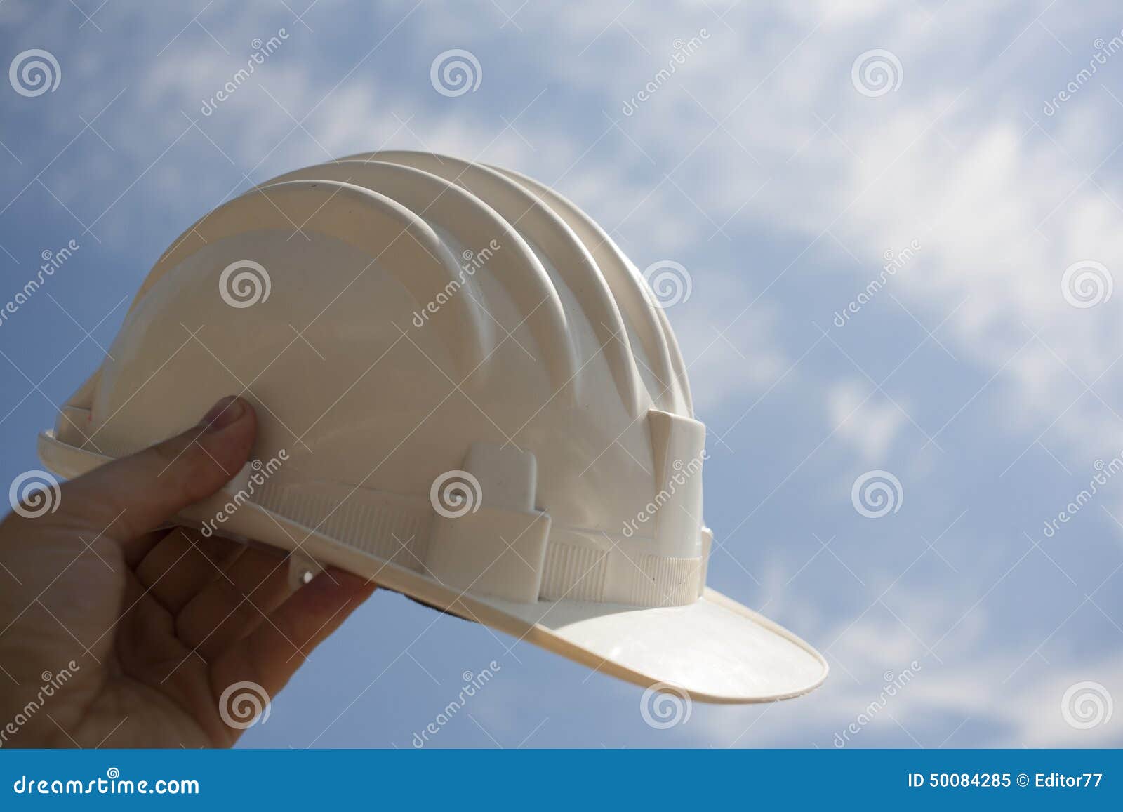 Engineer helmet stock image. Image of holding, equipment - 50084285