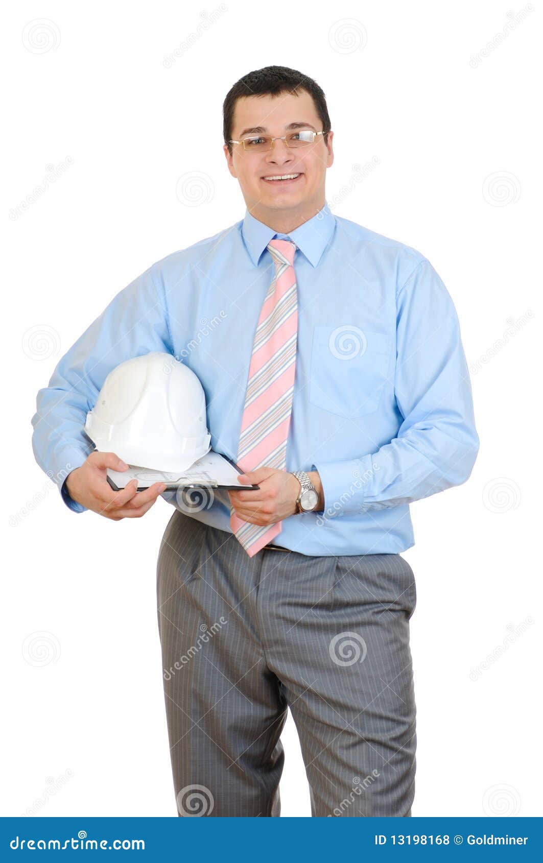 Guy Suit Hard Hat Clipboard Stock Photos - Free & Royalty-Free Stock ...