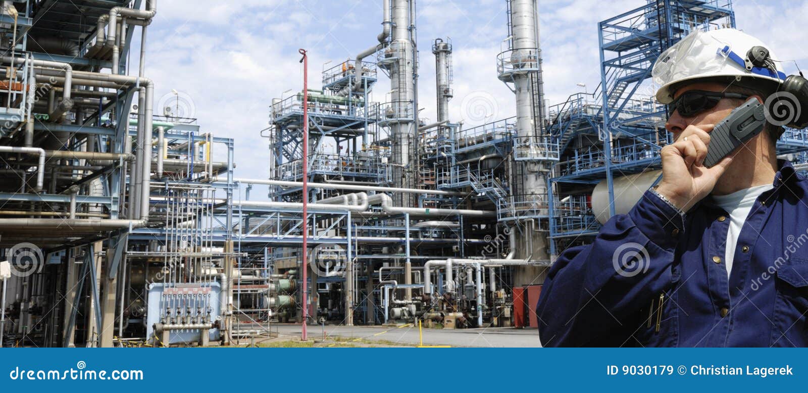 Engineer and industry stock image. Image of industrial - 9030179