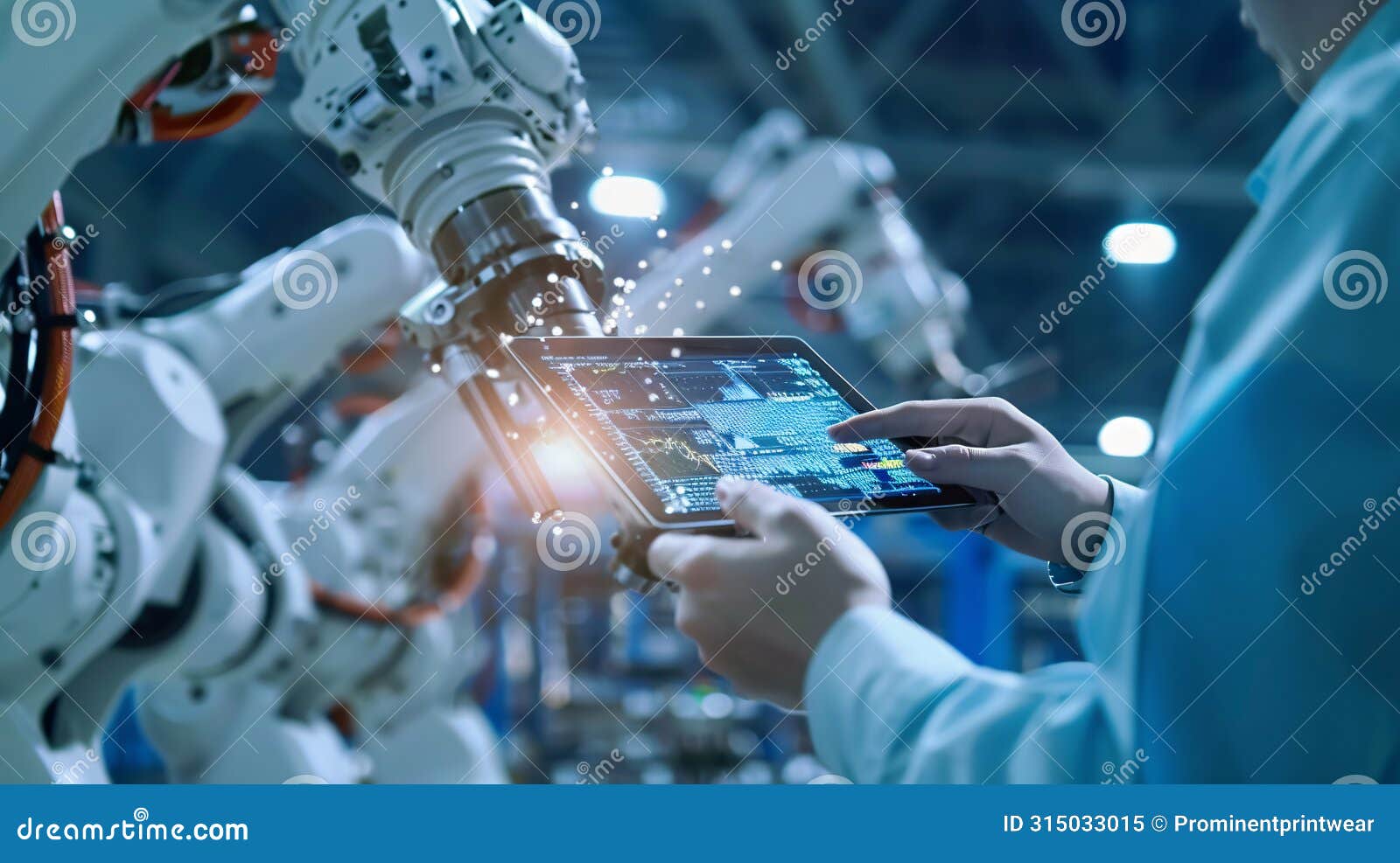 Engineer Inspection Robot Arms Technology Intelligence and Innovation ...