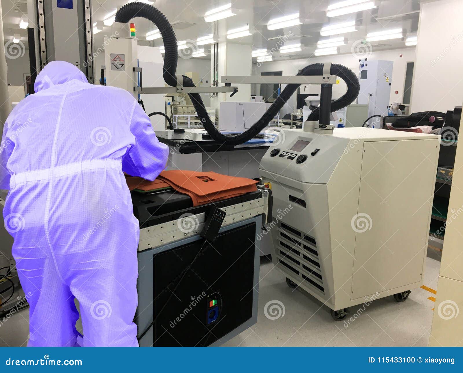 Engineer and laboratory stock photo. Image of industry - 115433100