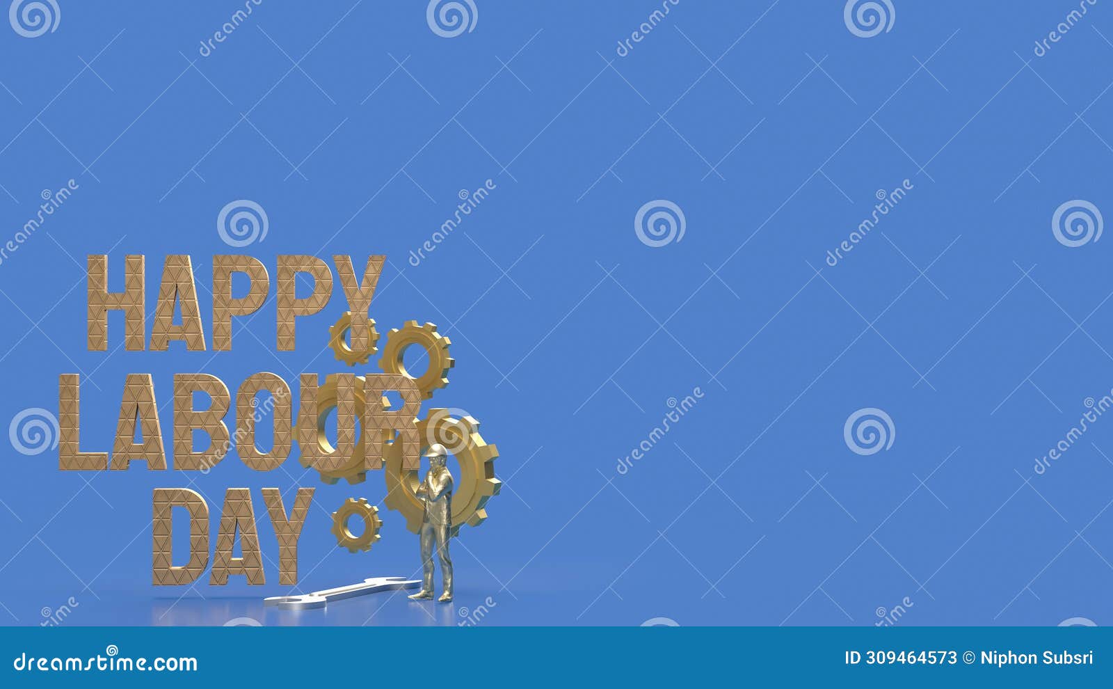 The Engineer for Labour Day or Industry Concept 3d Rendering Stock ...