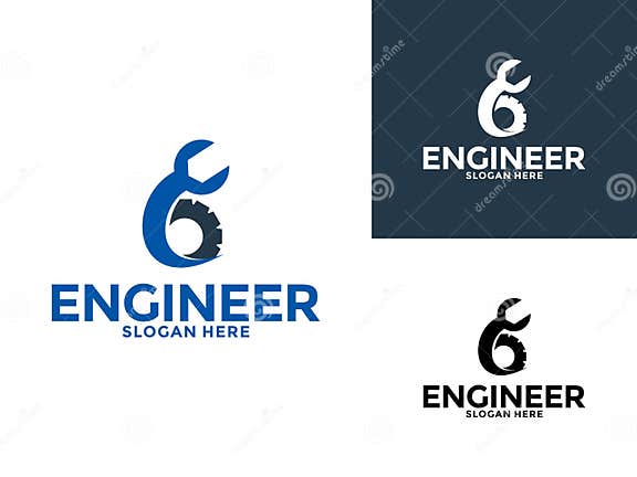 Engineer Logo Design Vector, Engineering and Construction Building Logo ...