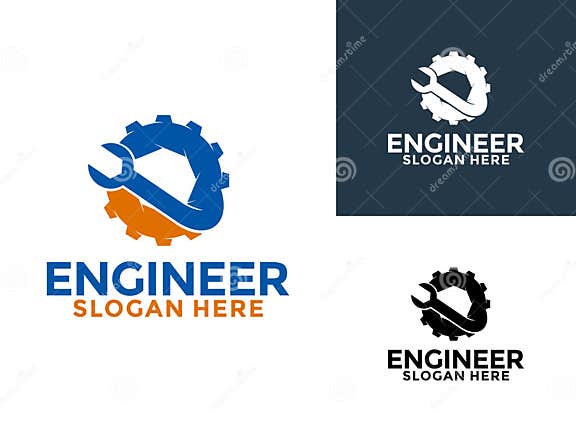Engineer Logo Design Vector, Engineering and Construction Building Logo ...