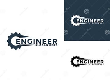 Engineer Logo Design Vector, Engineering and Construction Building Logo ...