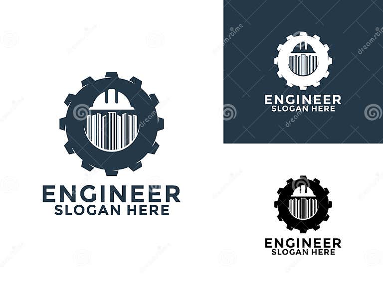 Engineer Logo Design Vector, Engineering and Construction Building Logo ...