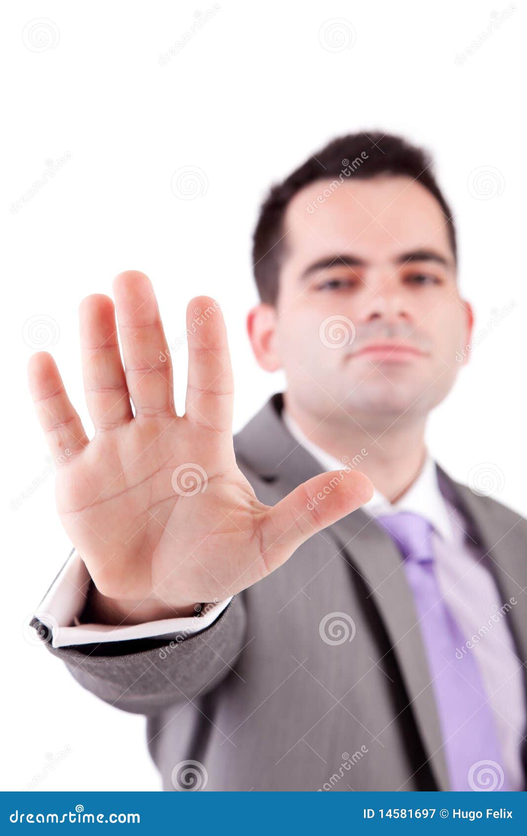 Engineer making stop sign stock image. Image of isolated - 14581697