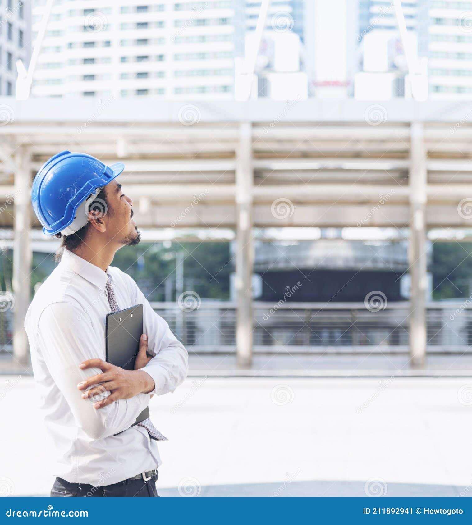 Engineer Man Hands Holding Hardhat White Work Helmet Hard Hat for Civil ...