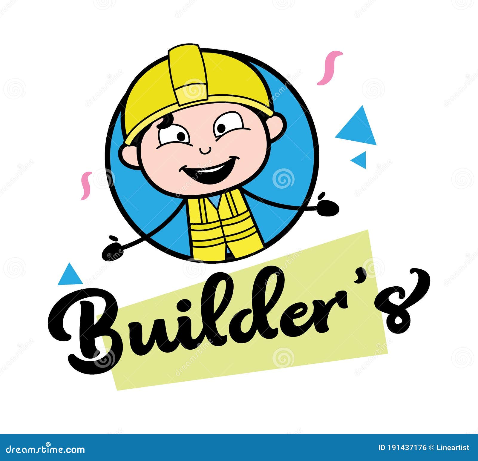 Engineer Mascot Logo Illustration Stock Illustration - Illustration of ...