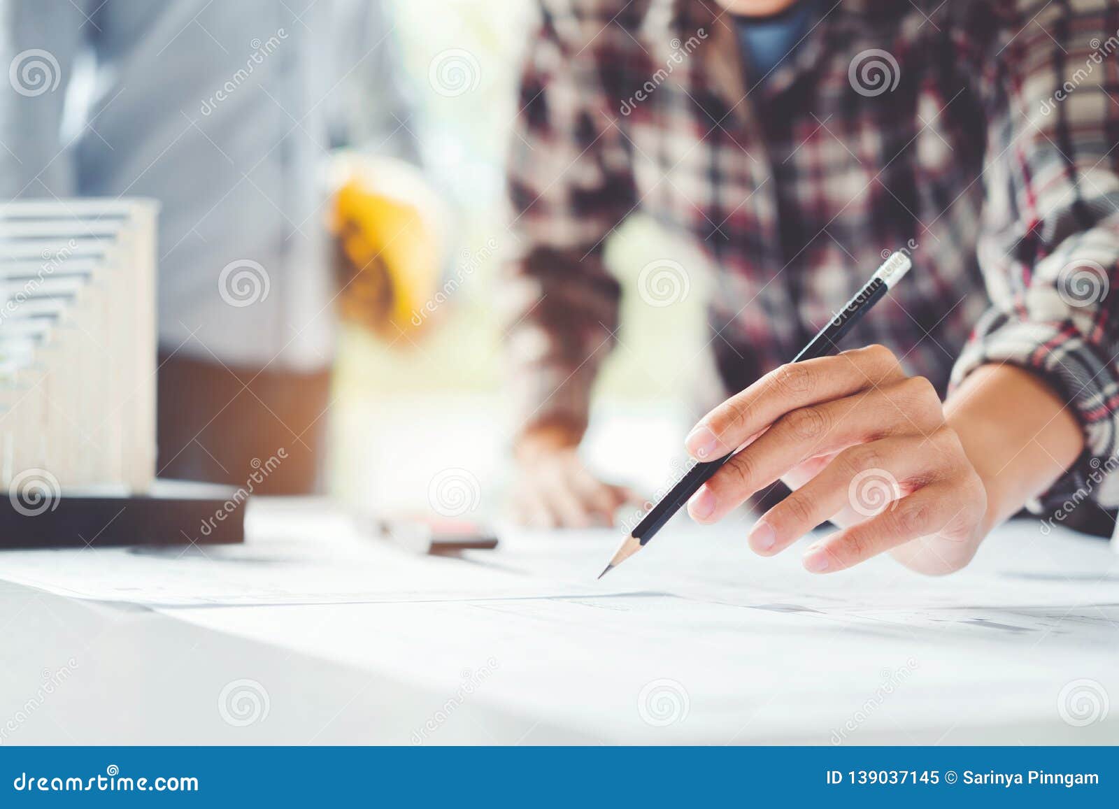 Engineer Meeting for Architectural Project and Working with Partner ...