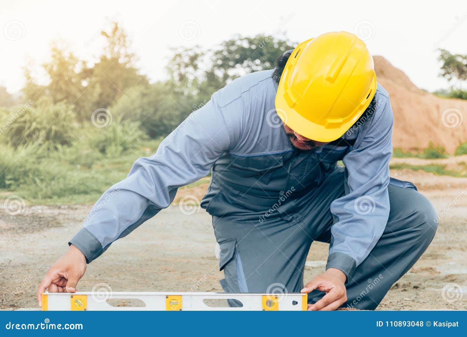 Engineer Men Work Holding Water Laval Stock Photo - Image of close ...