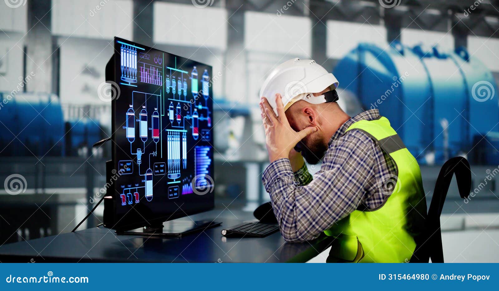 Engineer Operators Using Scada System Stock Photo - Image of operator ... Engineer Operators Using Scada System Stock Photo - Image of operator ...