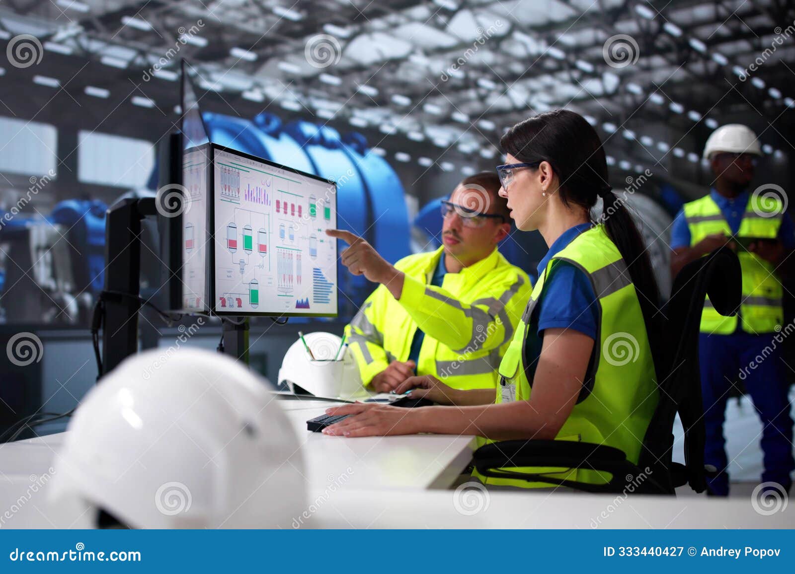 Engineer Operators Using Scada System Stock Image - Image of energy ... Engineer Operators Using Scada System Stock Image - Image of energy ...