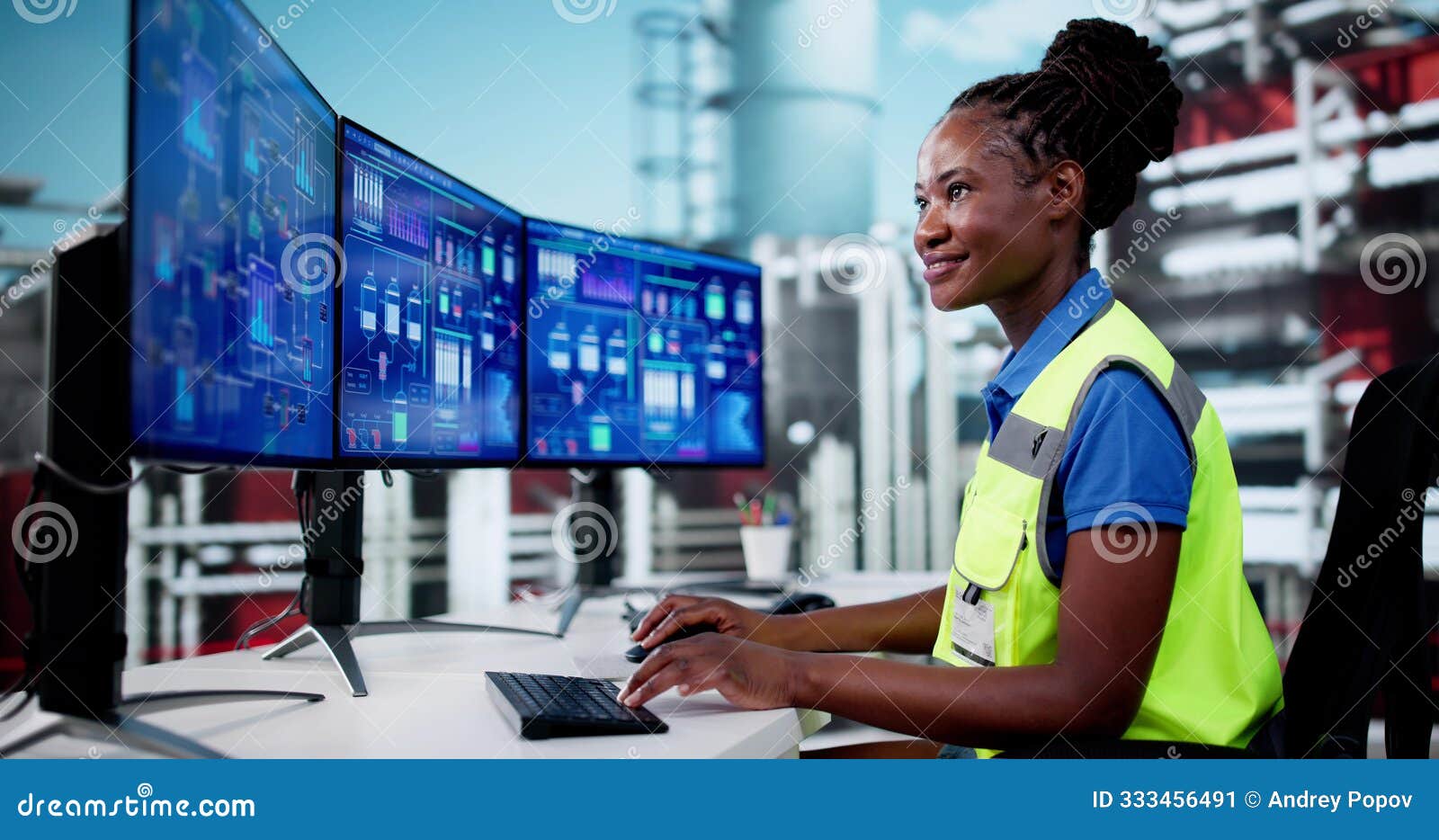 Engineer Operators Using Scada System Stock Image - Image of system ... Engineer Operators Using Scada System Stock Image - Image of system ...