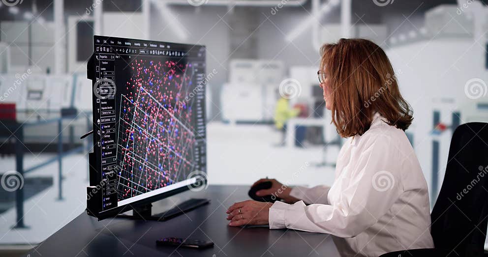 Engineer Operators Using Scada System Stock Photo - Image of technician ...