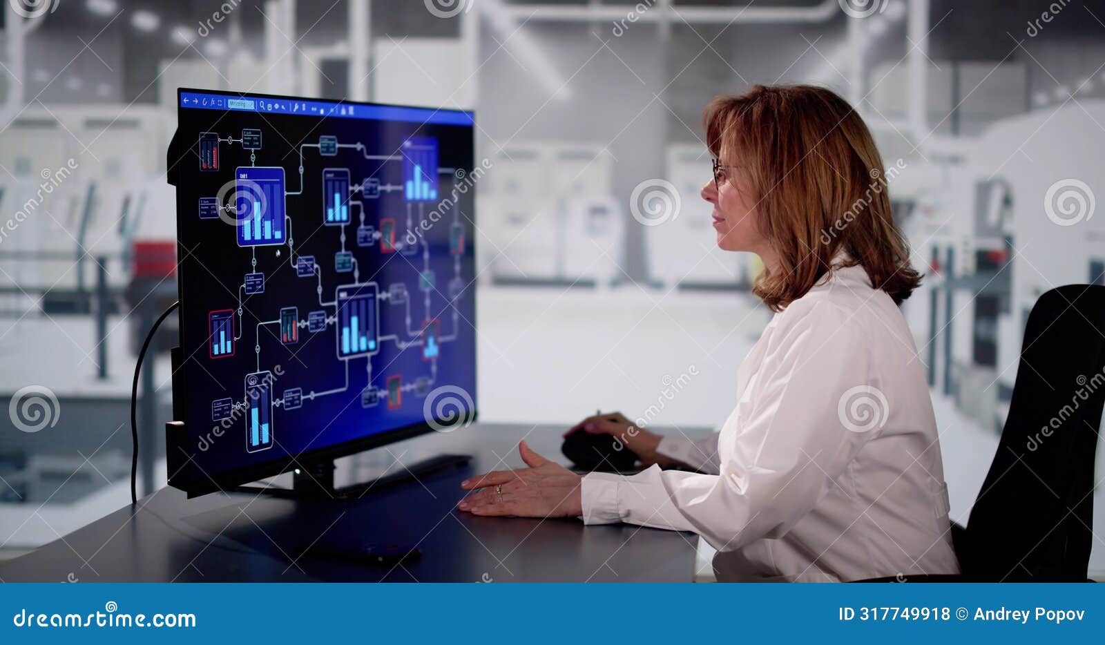 Engineer Operators Using Scada System Stock Photo - Image of machine ... Engineer Operators Using Scada System Stock Photo - Image of machine ...