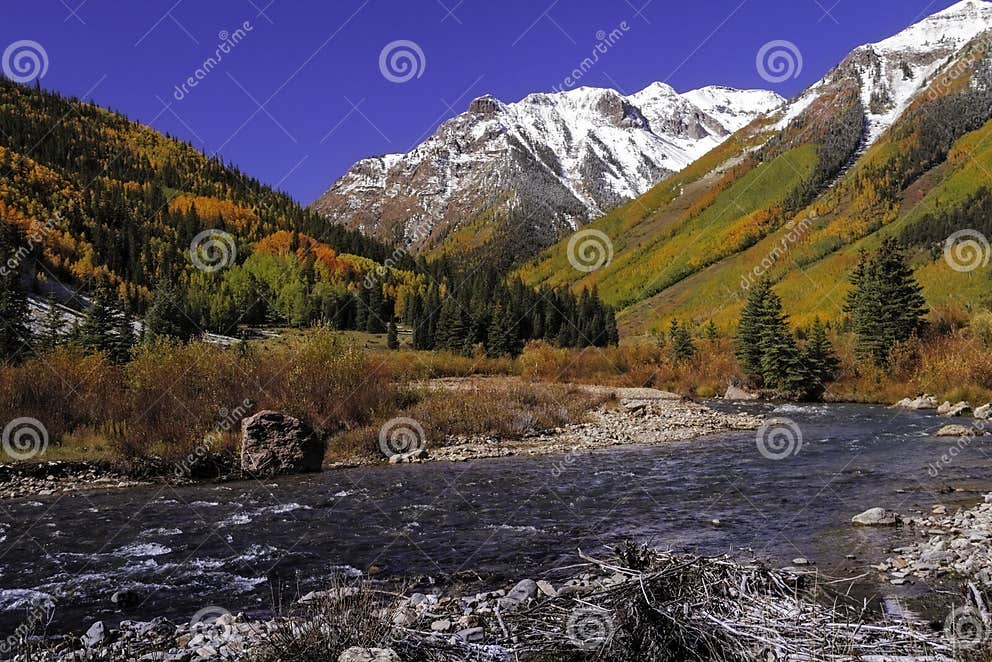 Engineer Pass Pano stock photo. Image of aspen, autumn - 37686602