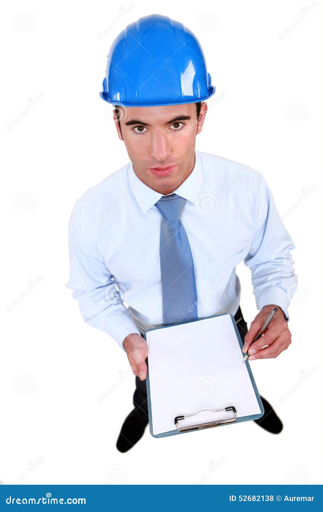 An Engineer Performing a Check Stock Photo - Image of 180311, caucasian ...