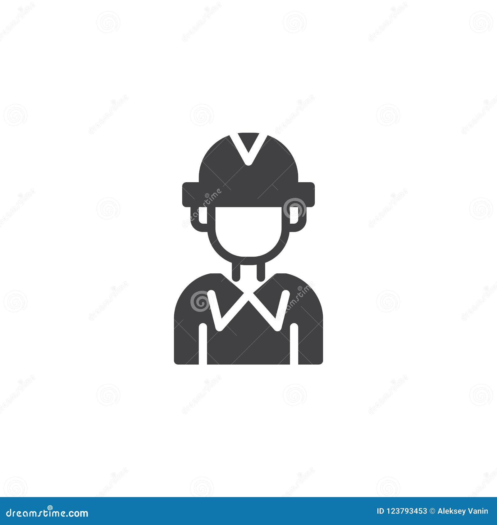 Engineer Person Vector Icon Stock Vector - Illustration of engineer ...