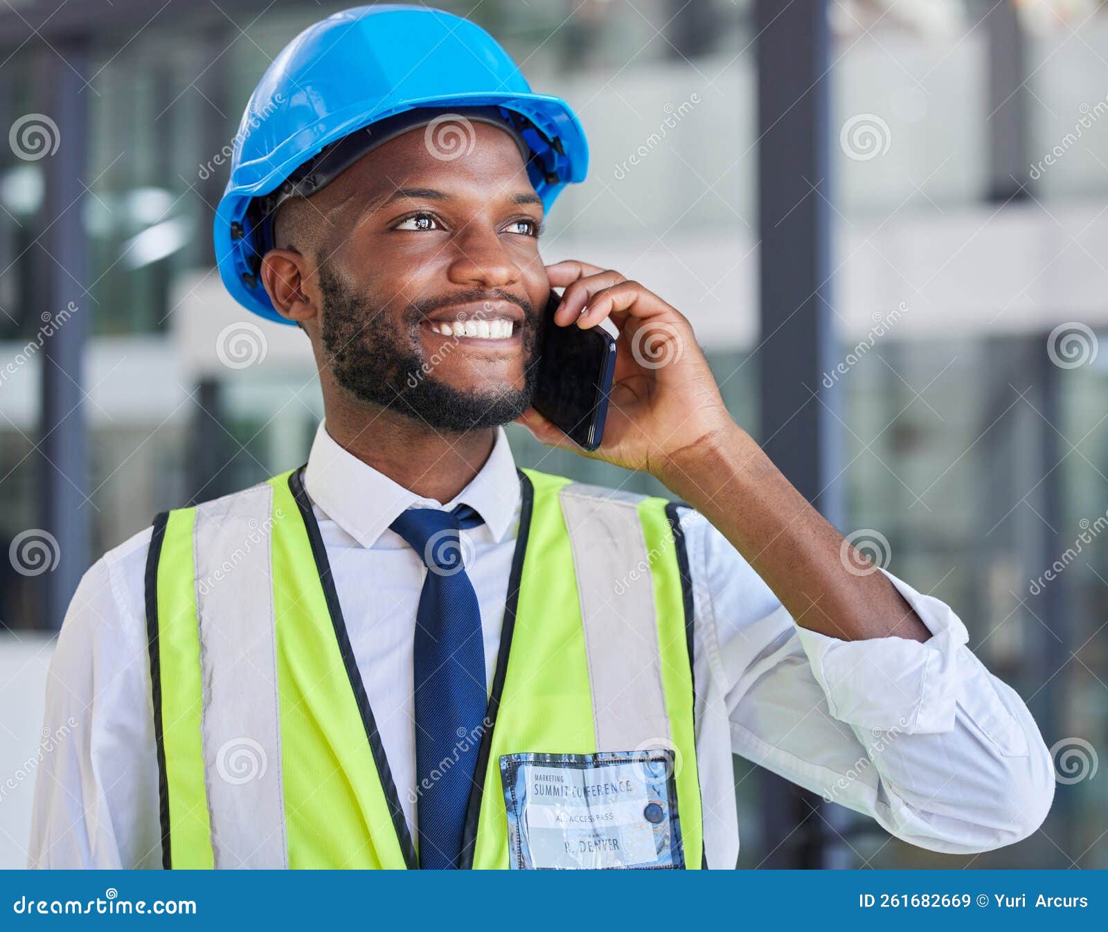 Engineer, Phone Call and Communication while Networking, Contact and ...