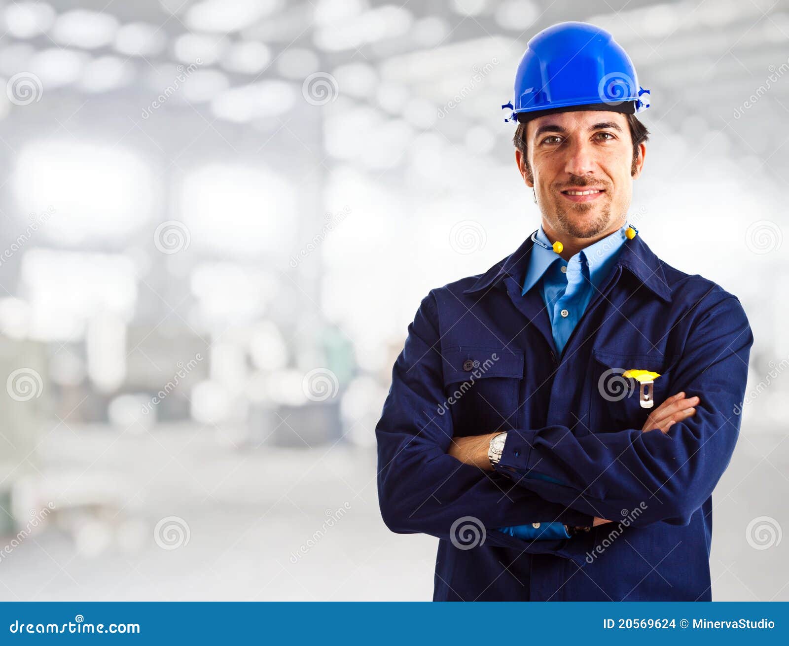 Engineer portrait stock photo. Image of service, power - 20569624