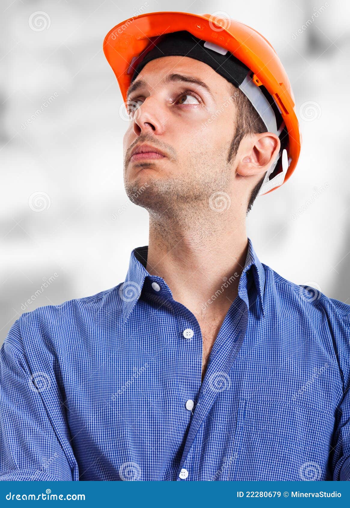 Engineer portrait stock image. Image of builder, architect - 22280679