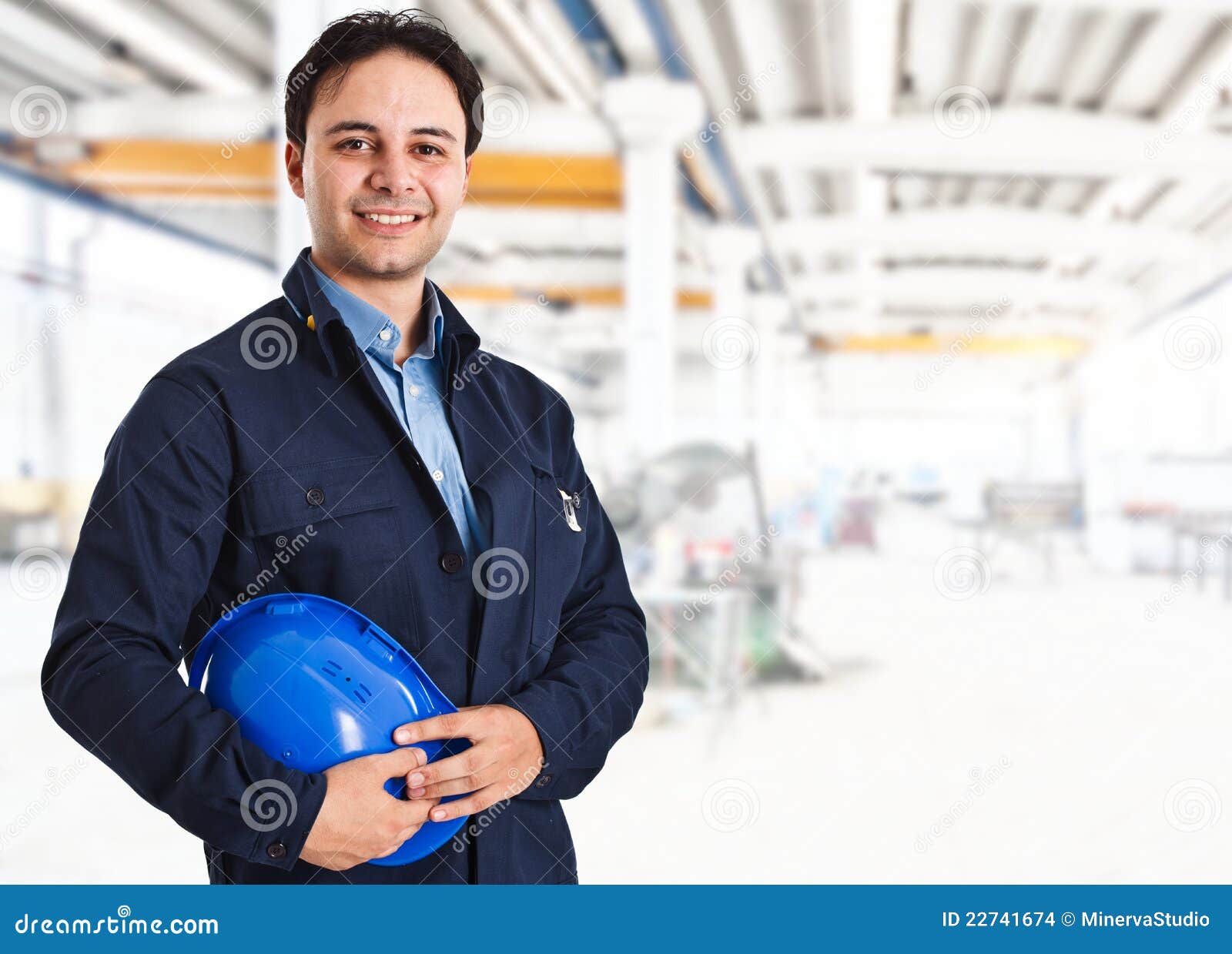 Engineer portrait stock photo. Image of person, builder - 22741674