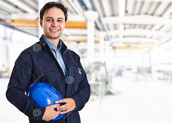 Engineer portrait stock photo. Image of person, builder - 22741674