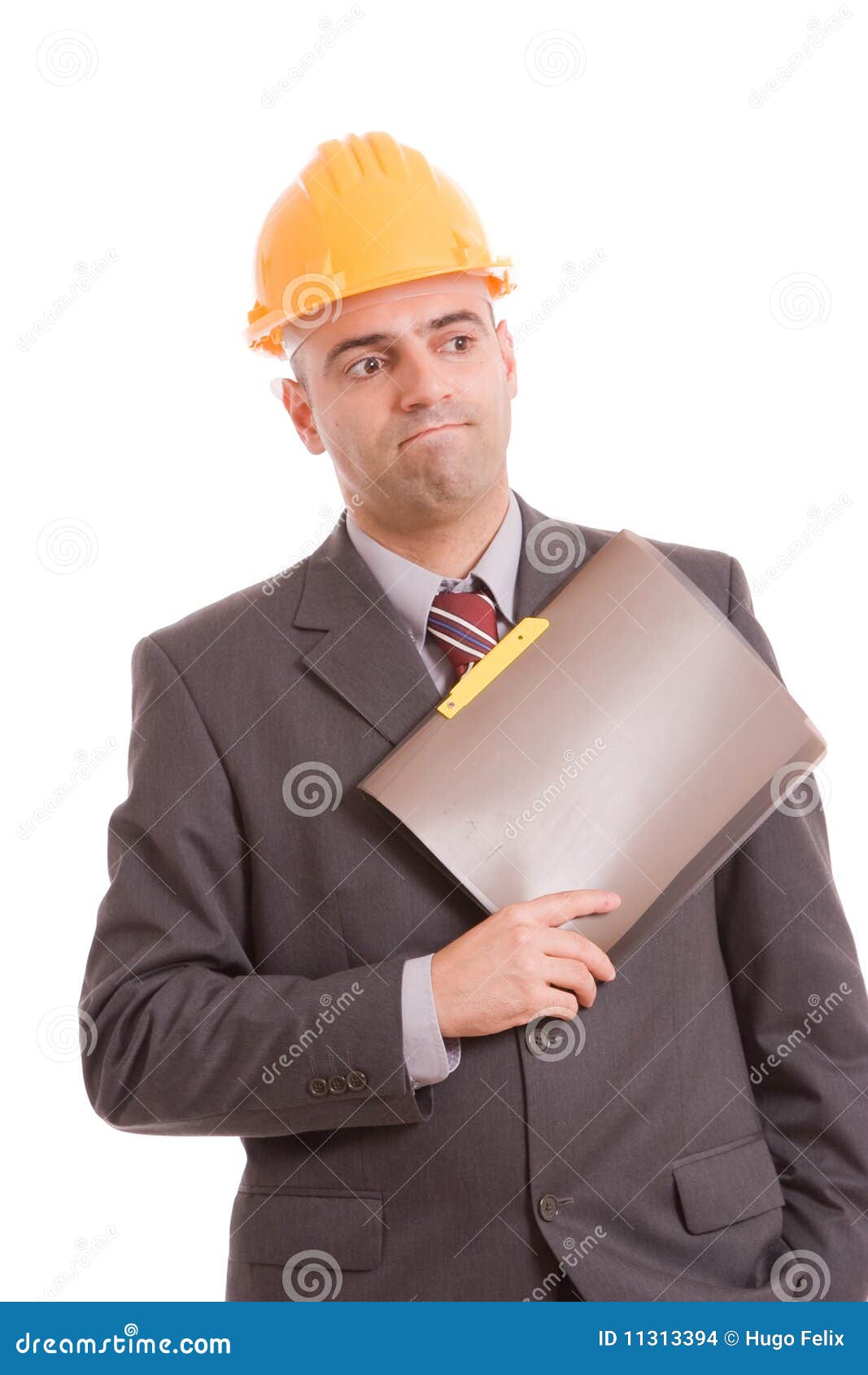 Engineer posing stock photo. Image of manager, occupation - 11313394
