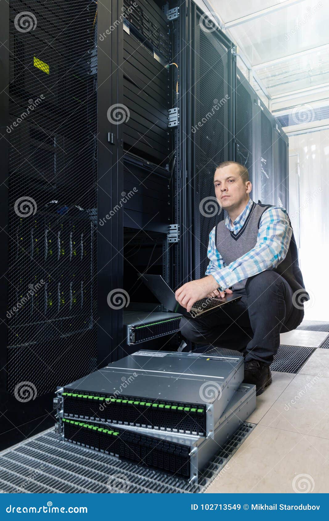 Hard Disks Drive in the Storage System Stock Image - Image of diskdrive ...