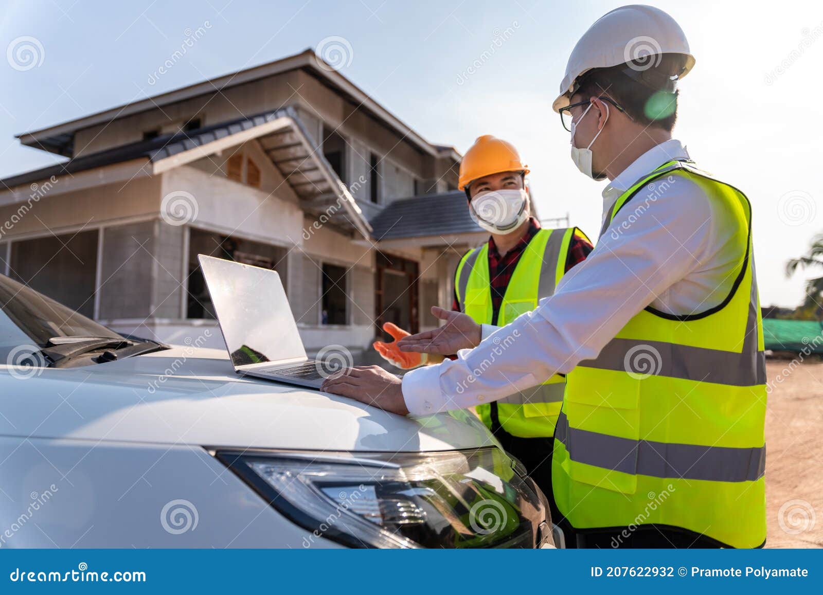 Engineer Recommend House Construction To Supervisor Supervisors at ...