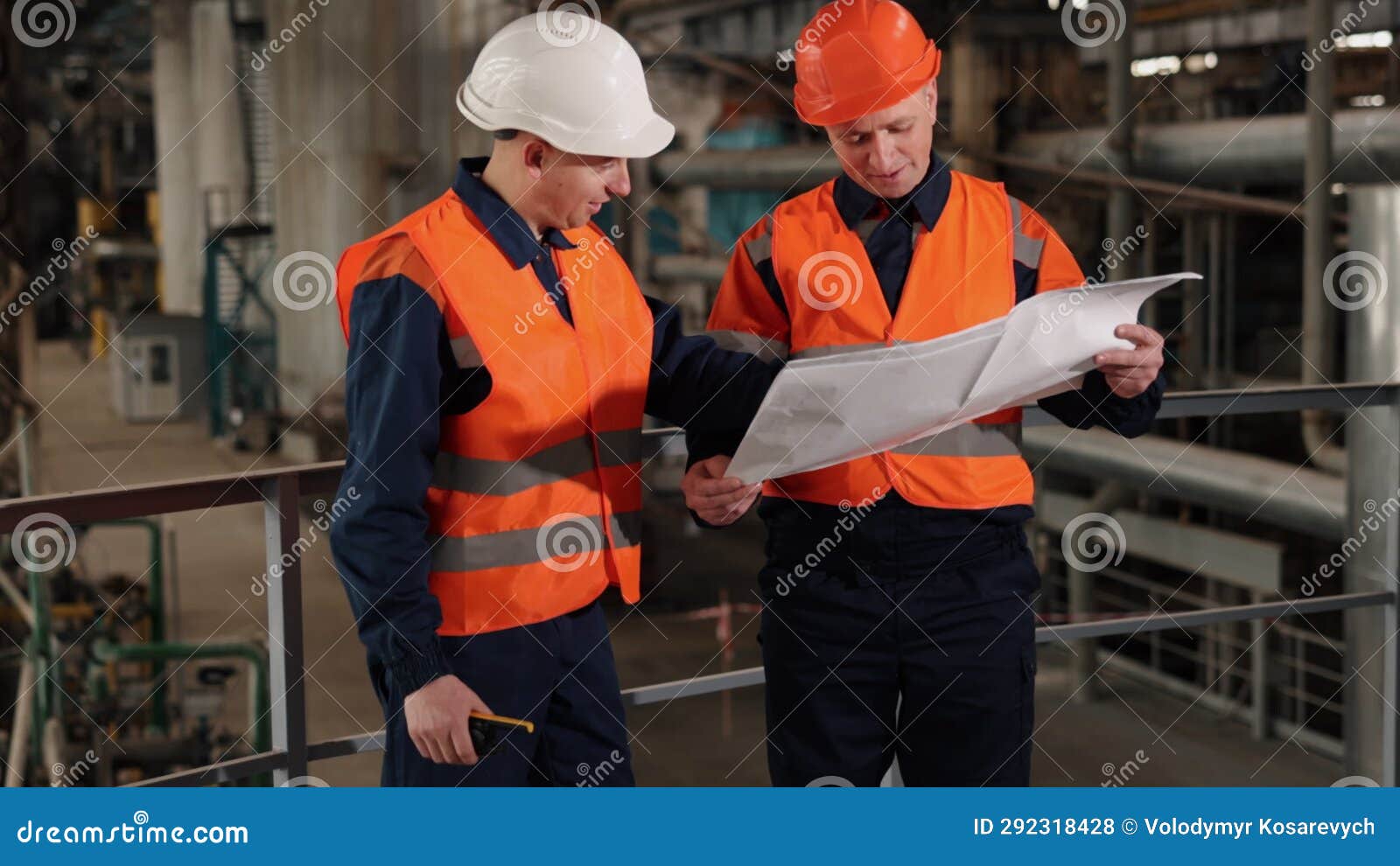 Engineer Reviewing, Drawing Inspection, Project Visualization Stock ...