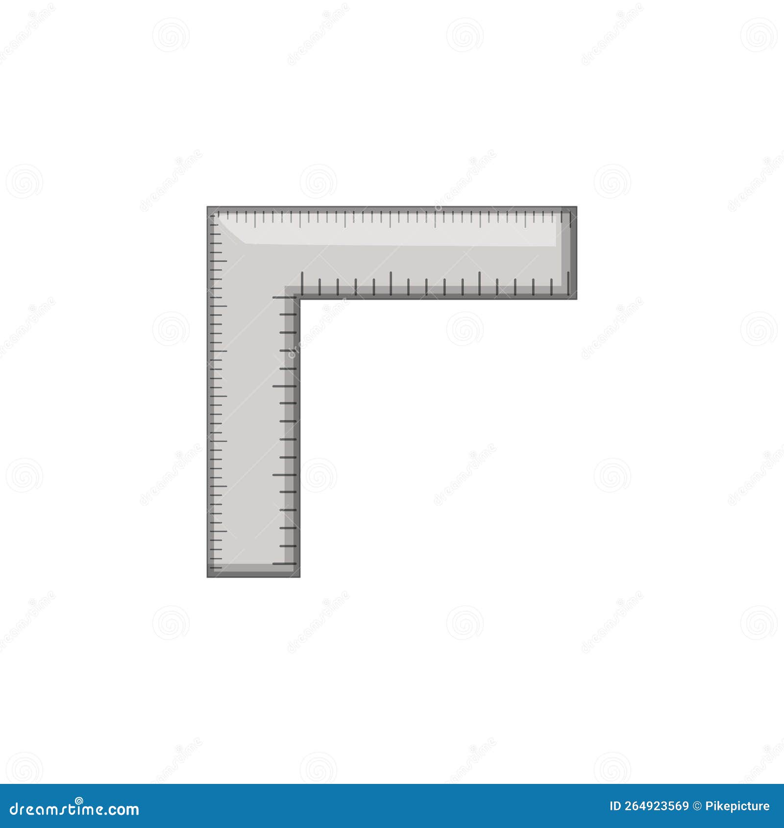 Engineer Ruler Builder Cartoon Vector Illustration Stock Vector ...