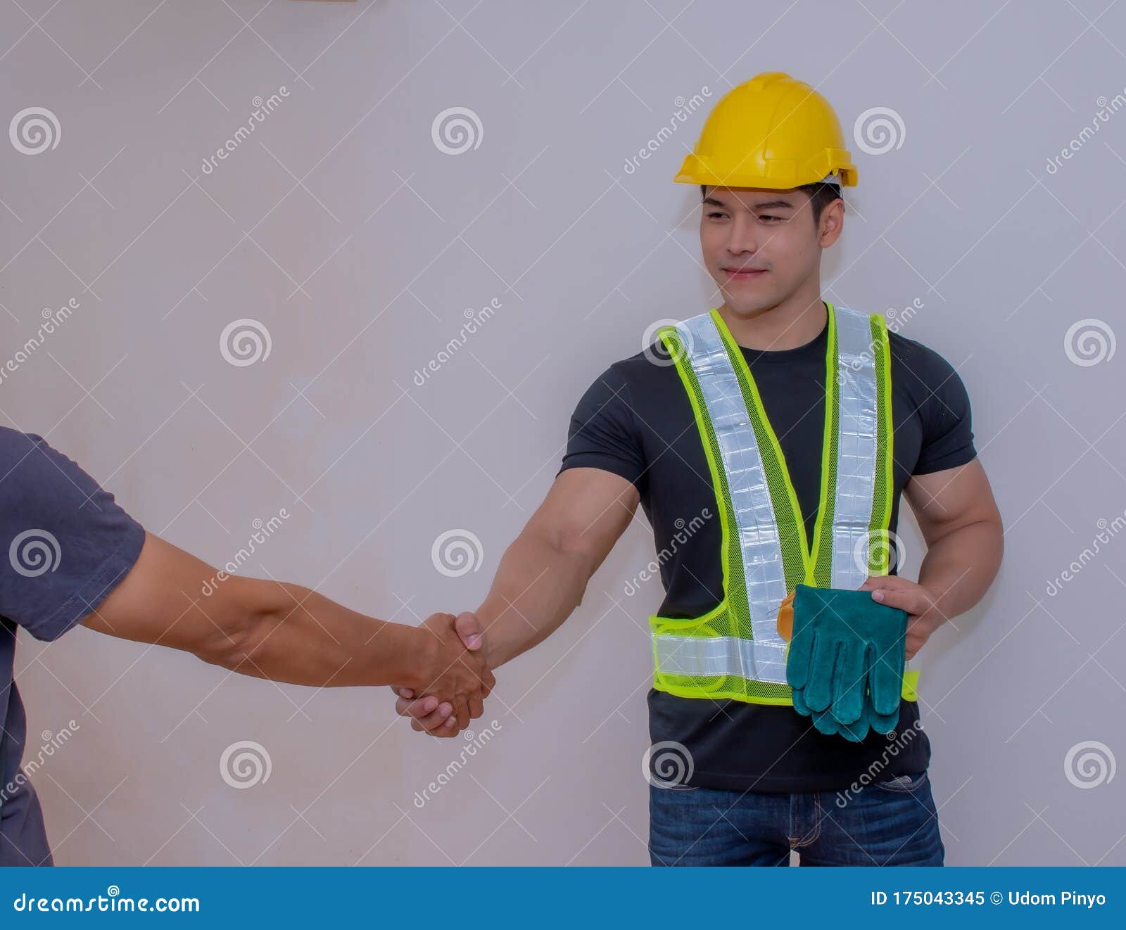 A strong handshake. stock image. Image of entrepreneur - 175043345