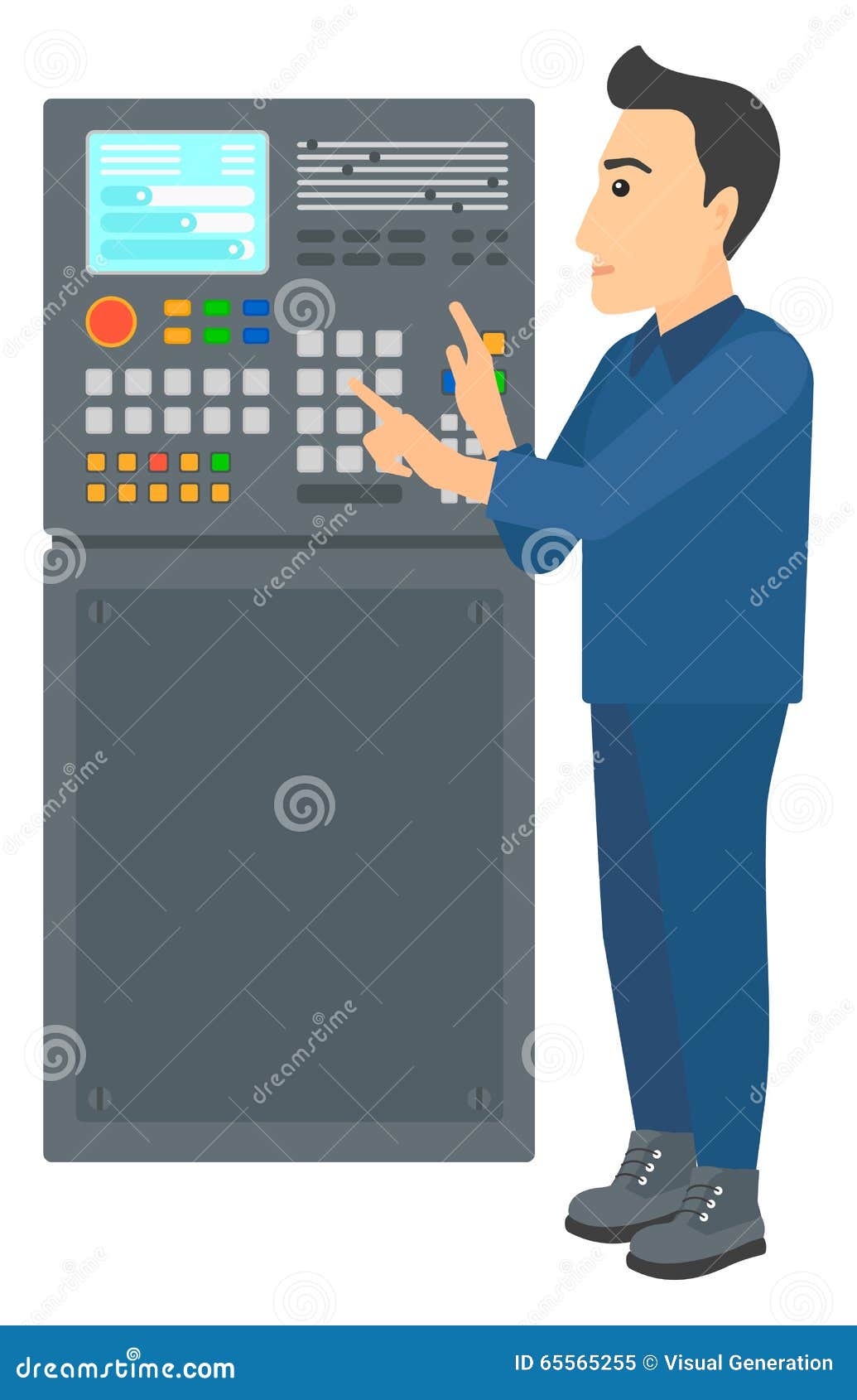 Man Control Panel Stock Illustrations – 1,774 Man Control Panel Stock ...
